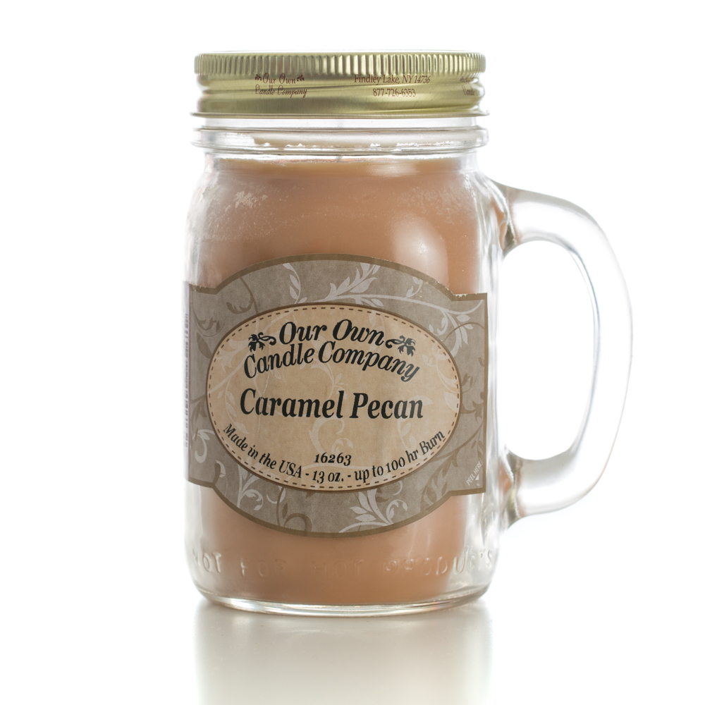 CARAMEL PECAN LARGE MASON JAR – AA Distributors